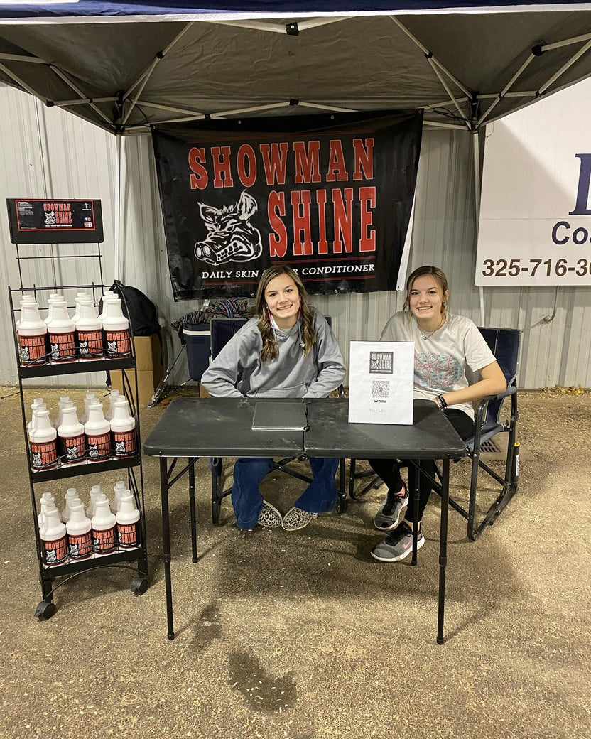 Showman Shine: Elevate Your Pig's Glow! Get Your Shine On! – ShowmanShine