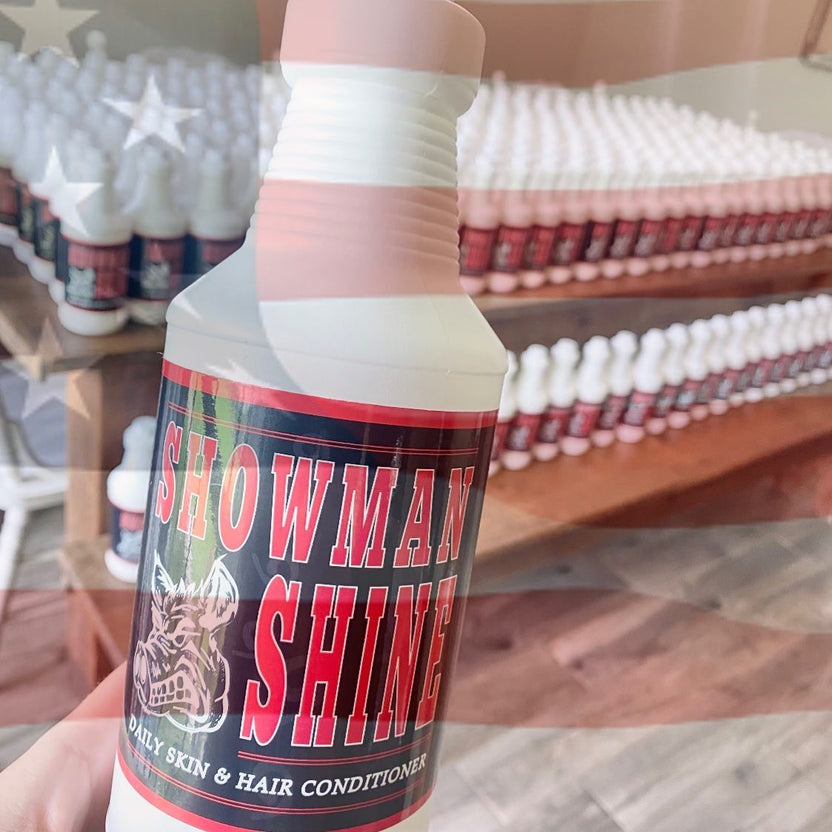 Showman Shine: Elevate Your Pig's Glow! Get Your Shine On! – ShowmanShine